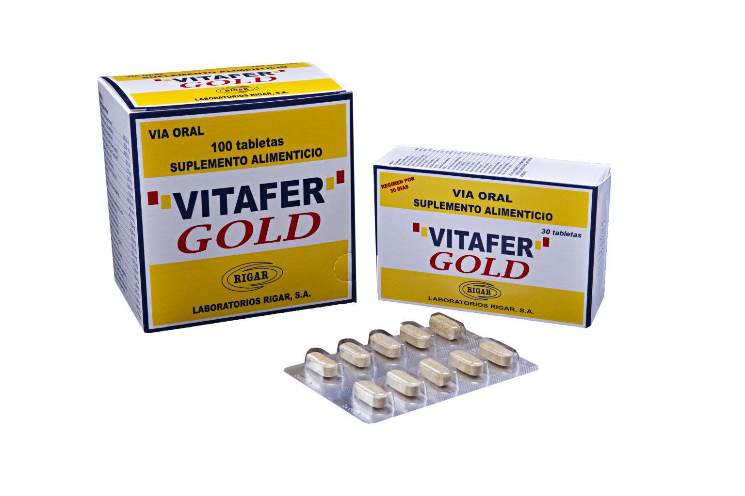 Vitafer Gold – Laboratorios Rigar