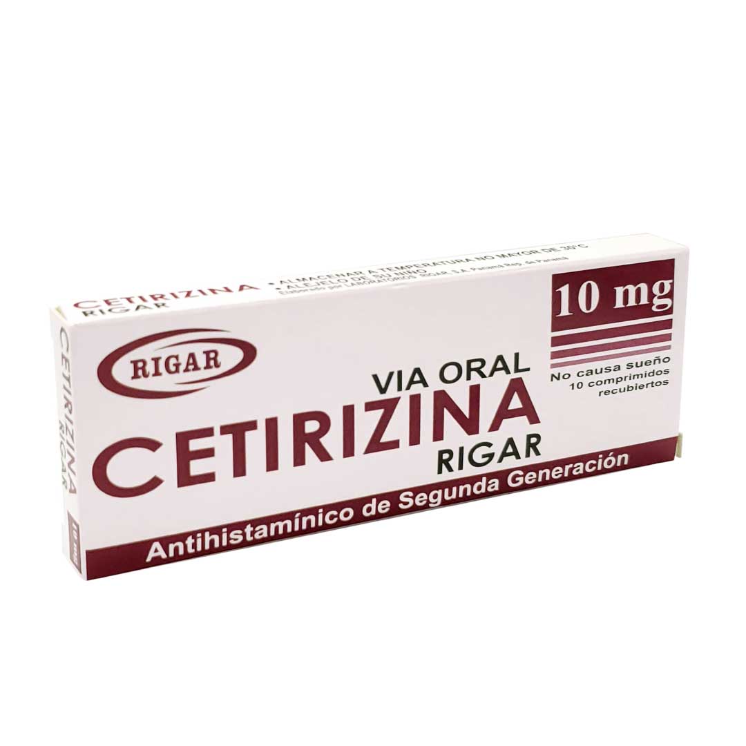 Cetirizina Rigar – Laboratorios Rigar