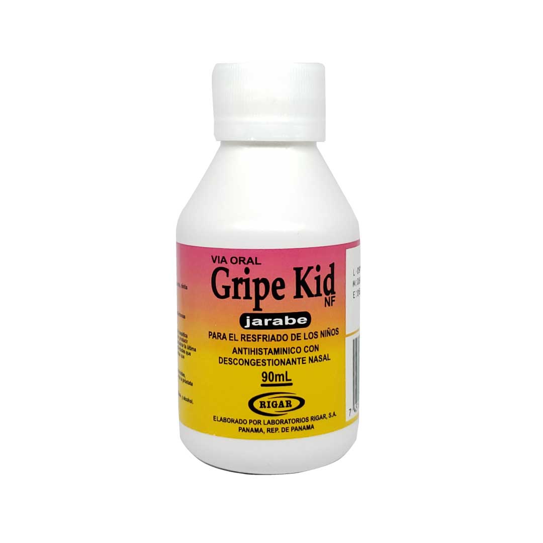 Gripe Kid Jarabe NF – Laboratorios Rigar
