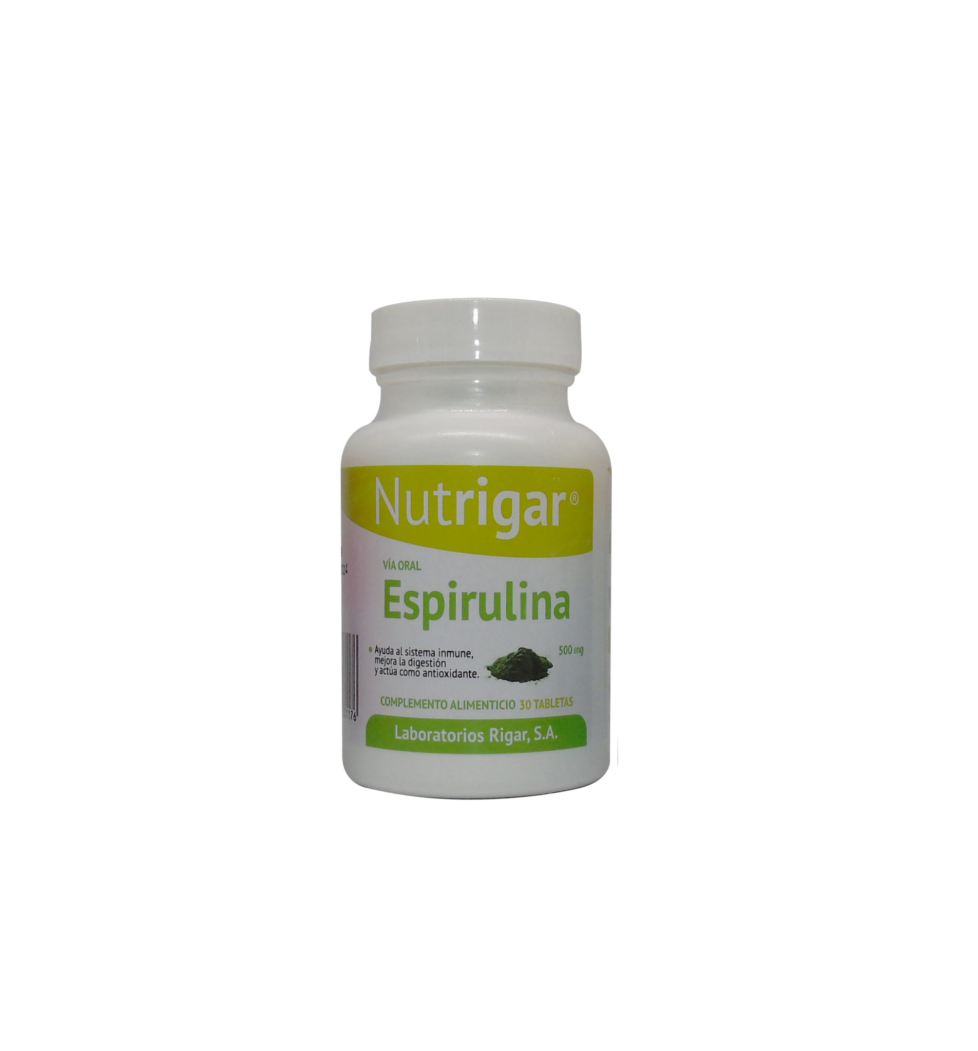 Espirulina Nutrigar 500 mg – Laboratorios Rigar